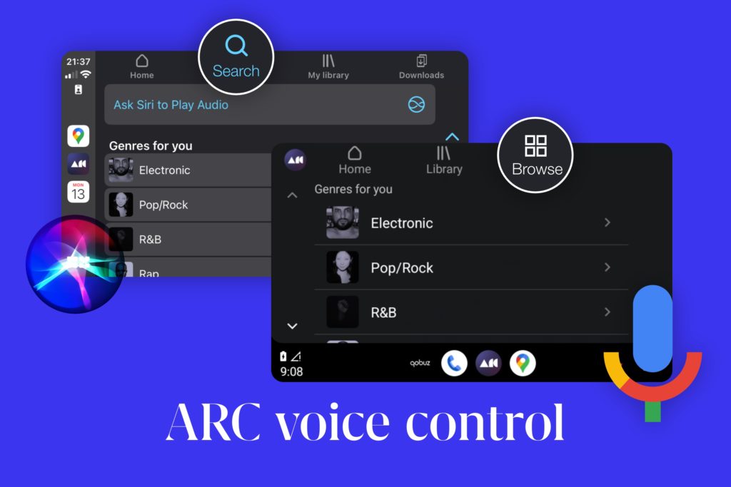 Introducing ARC Voice Control for Android Auto and CarPlay - Roon Labs